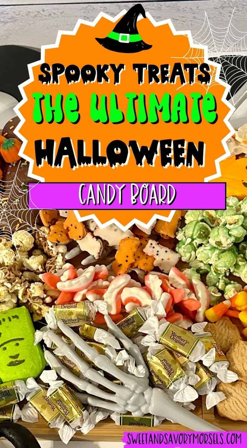 THE ULTIMATE HALLOWEEN CANDY BOARD - Sprinkle of Flavor