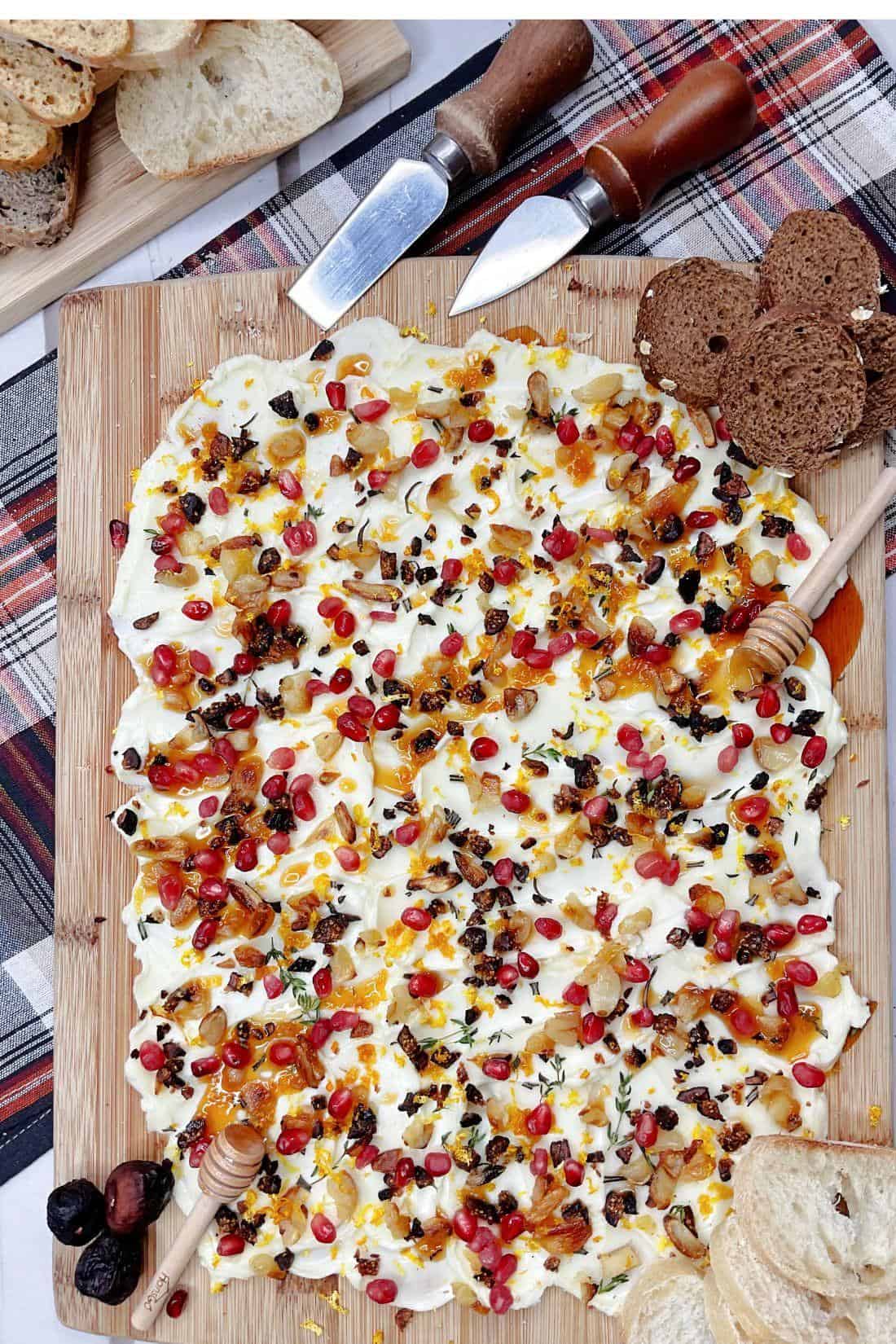 HOLIDAY BUTTER BOARD: A FESTIVE SPREAD - Sprinkle of Flavor